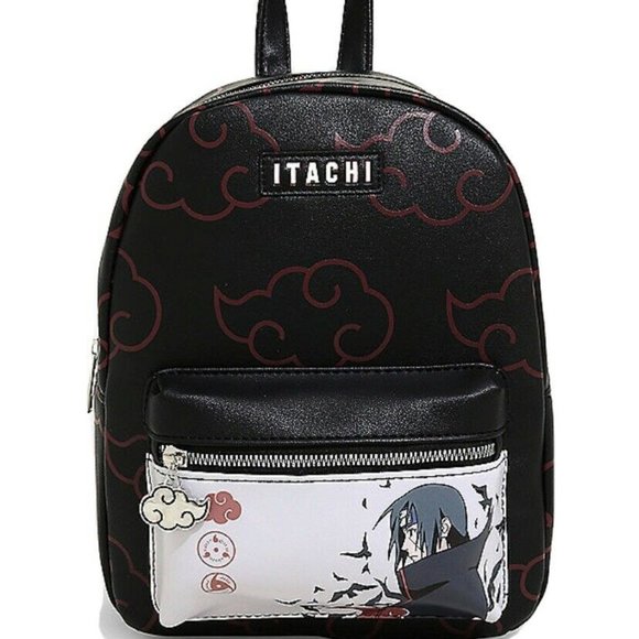 Bioworld | Bags | Naruto Shippuden Itachi Mini Backpack Akatsuki Bag ...